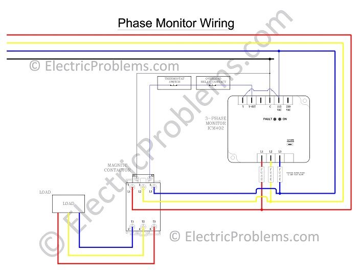 What does a Phase Monitor do? [Wiring Diagram PDF] - Electric Problems