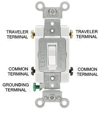 How to Wire a 4 Way Switch [with Diagrams and PDF] - Electric Problems